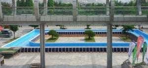 50ft x 100ft x 52in Lazy River Pool - Rectangle - Paradise Pools Mart